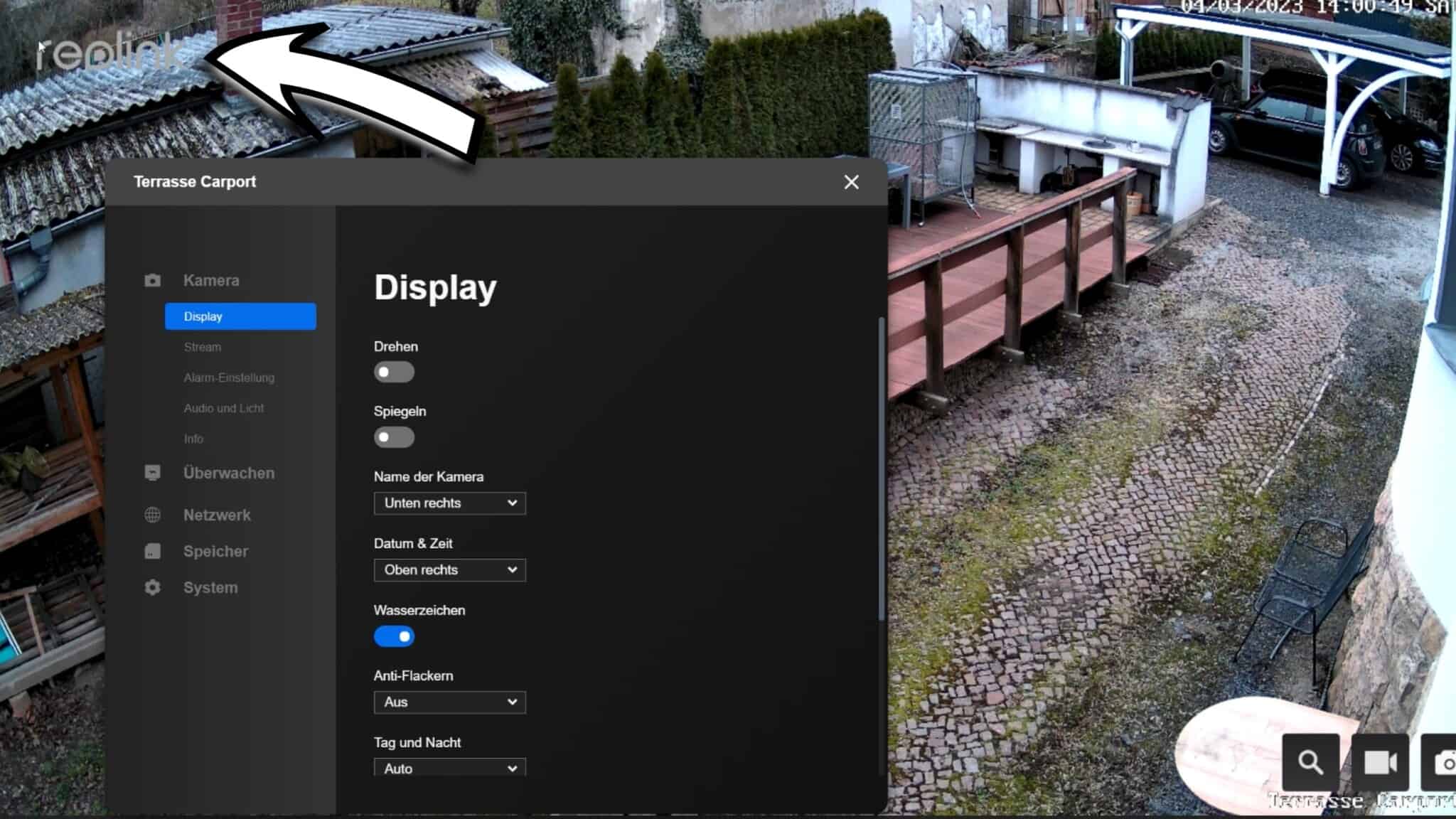 Reolink Kamera optimal einrichten - commaik