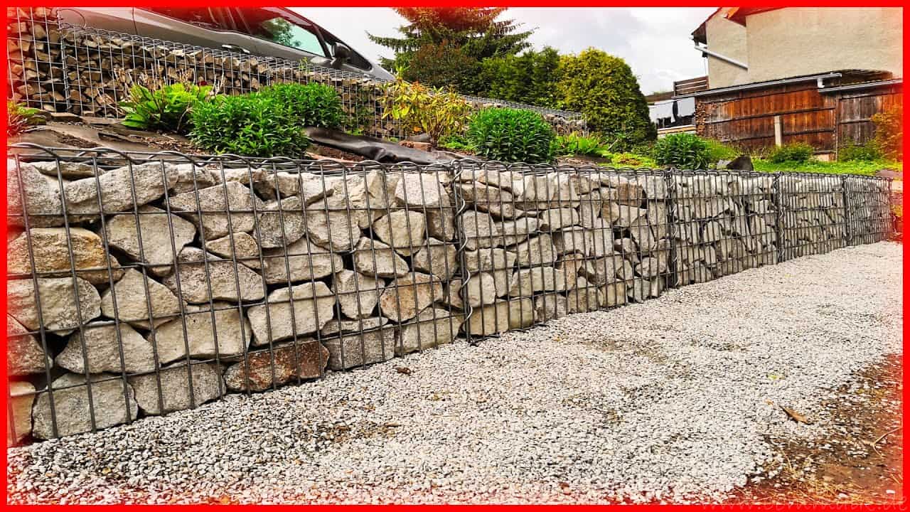Slope stabilization with gabions - Building raised beds with gabions ...