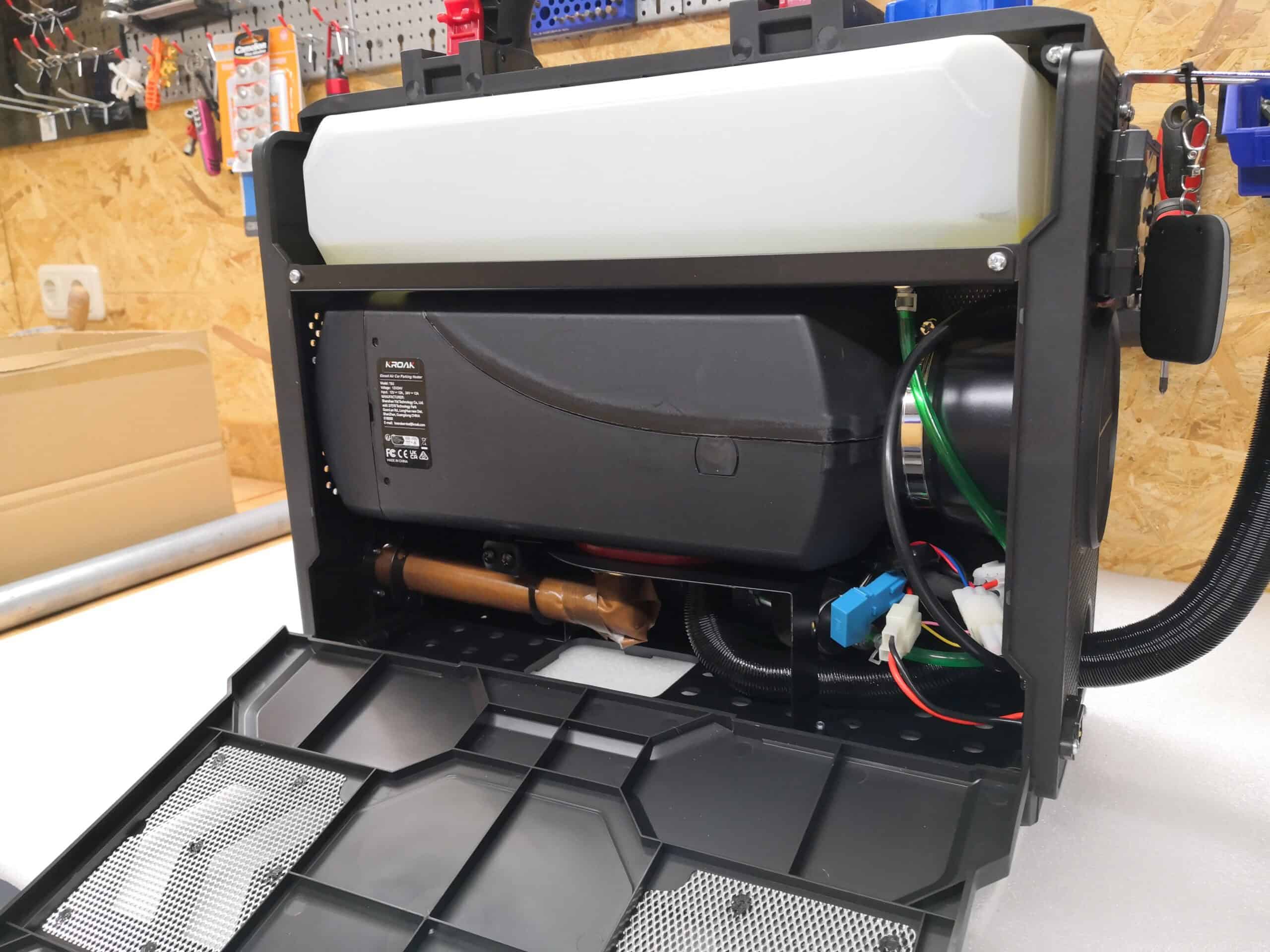 Kroak TB2 Diesel Standheizung 8kW: Unboxing, Test ...