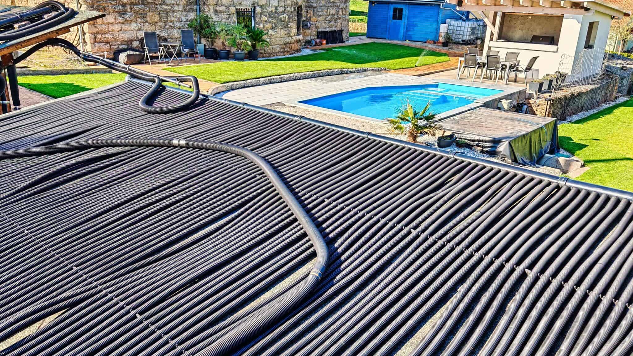 Poolheizung mit Ripp-Rohrsystemen - Solarheizung für den Pool selber ...