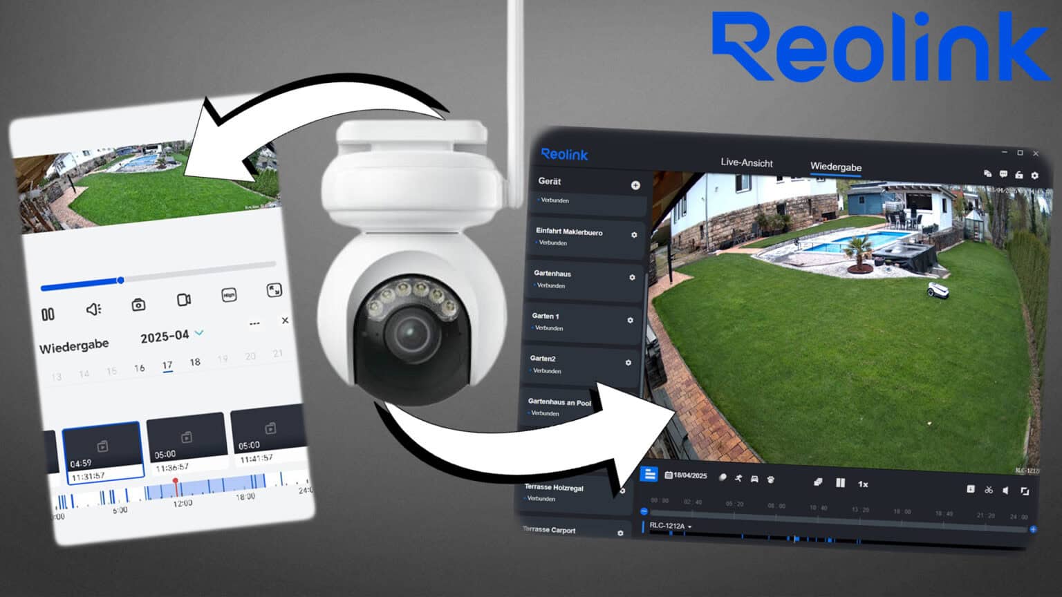 Integrate Reolink camera into the network - WLAN & PoE step-by-step guide - commaik
